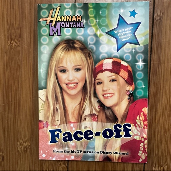 Disney | Other | Hannah Montana Faceoff Book 200s Disney Pictures ...